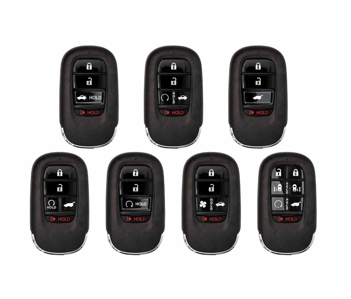 2026 Honda Passport - 2x New Replacement Proxy Key Fob & DIY OBD Progr ...