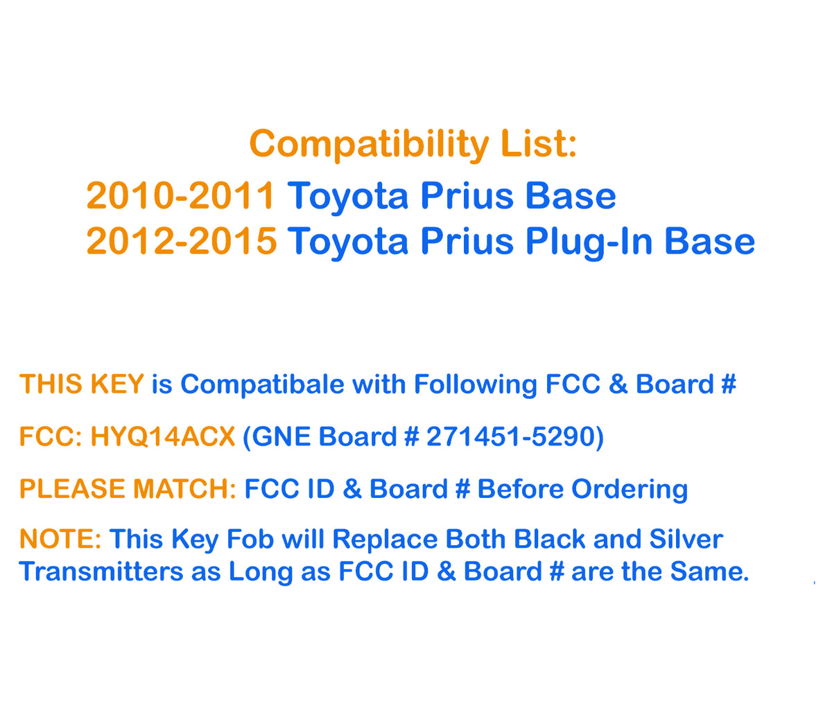 New Replacement Proxy Remote Key fob Transmitter & Programmer for 2010 ...